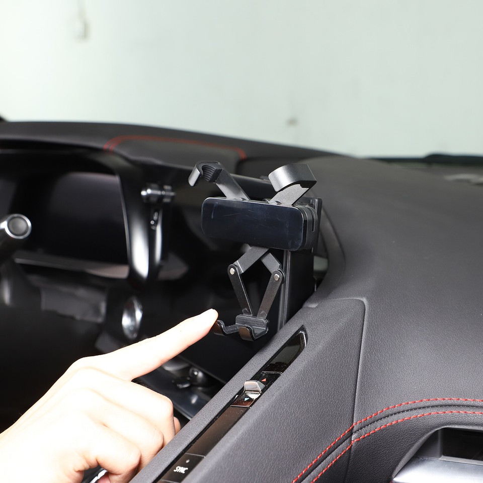 Car Cell Phone Holder Mount Stand For Corvette C8 Coupe Convertible ...