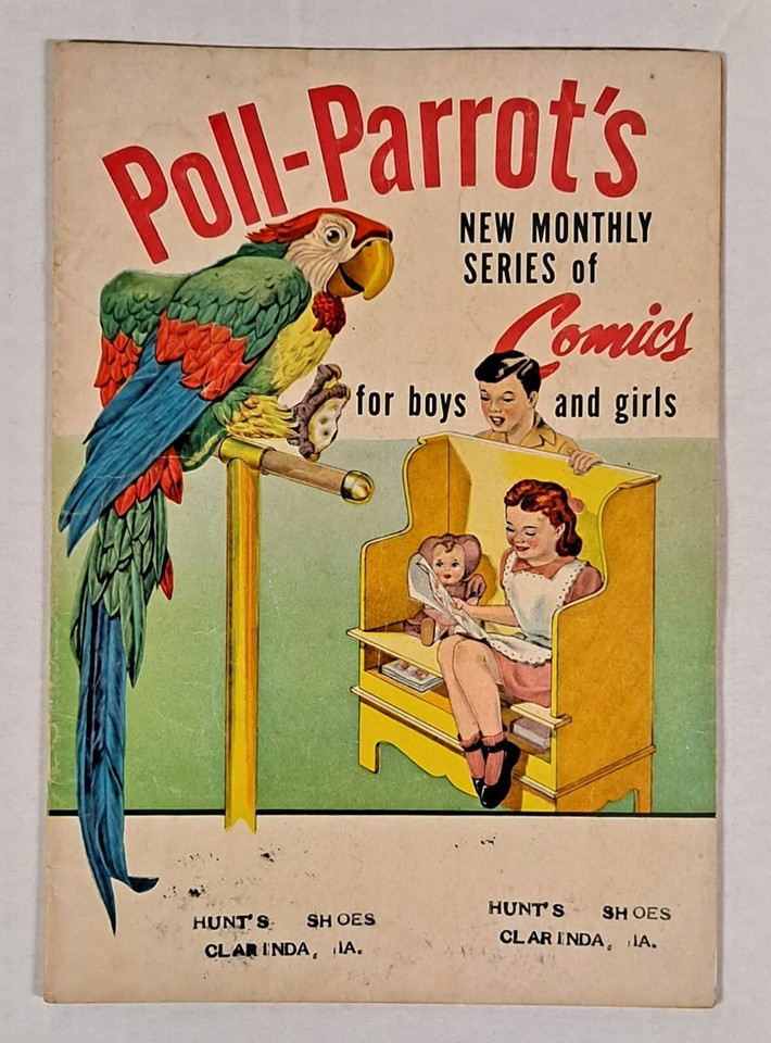 2-Book Golden-Age Lot Mickey Finn #8 1946 + Poll Parrot's March Of ...