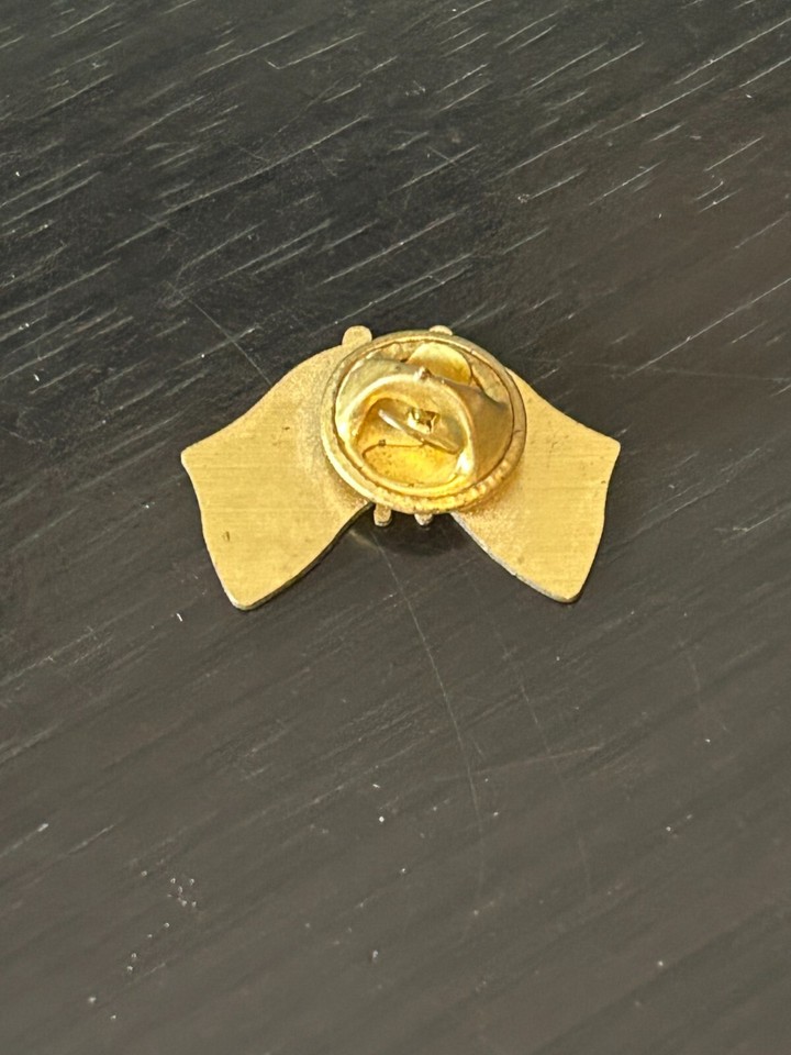 Vintage Collectible USA UPS Flags Color Gold Tone Metal Pinback Lapel ...