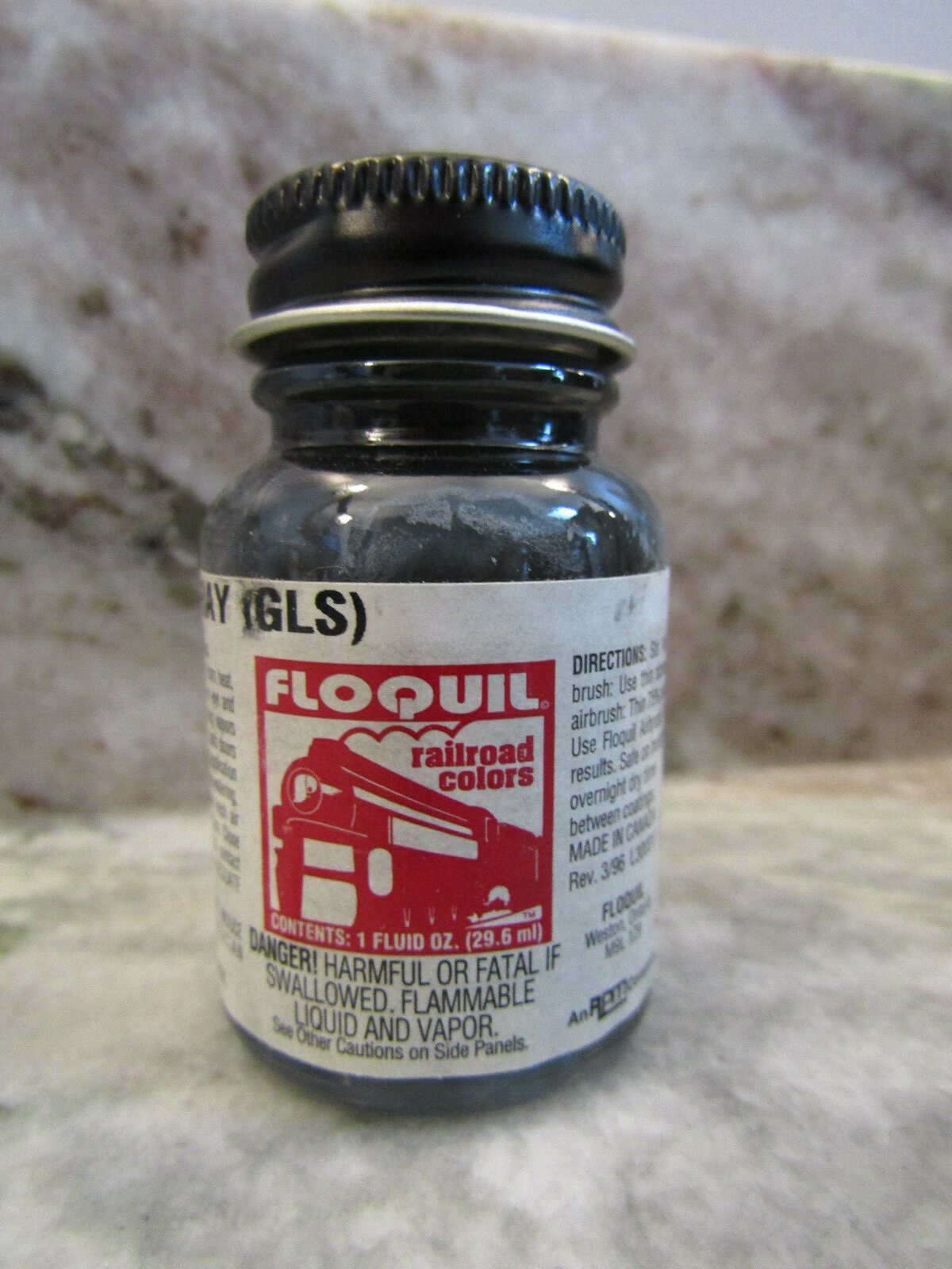 FLOQUIL RAILROAD COLORS MODEL PAINT - 1oz 1 OUNCE CSX GRAY (GLS) | eBay