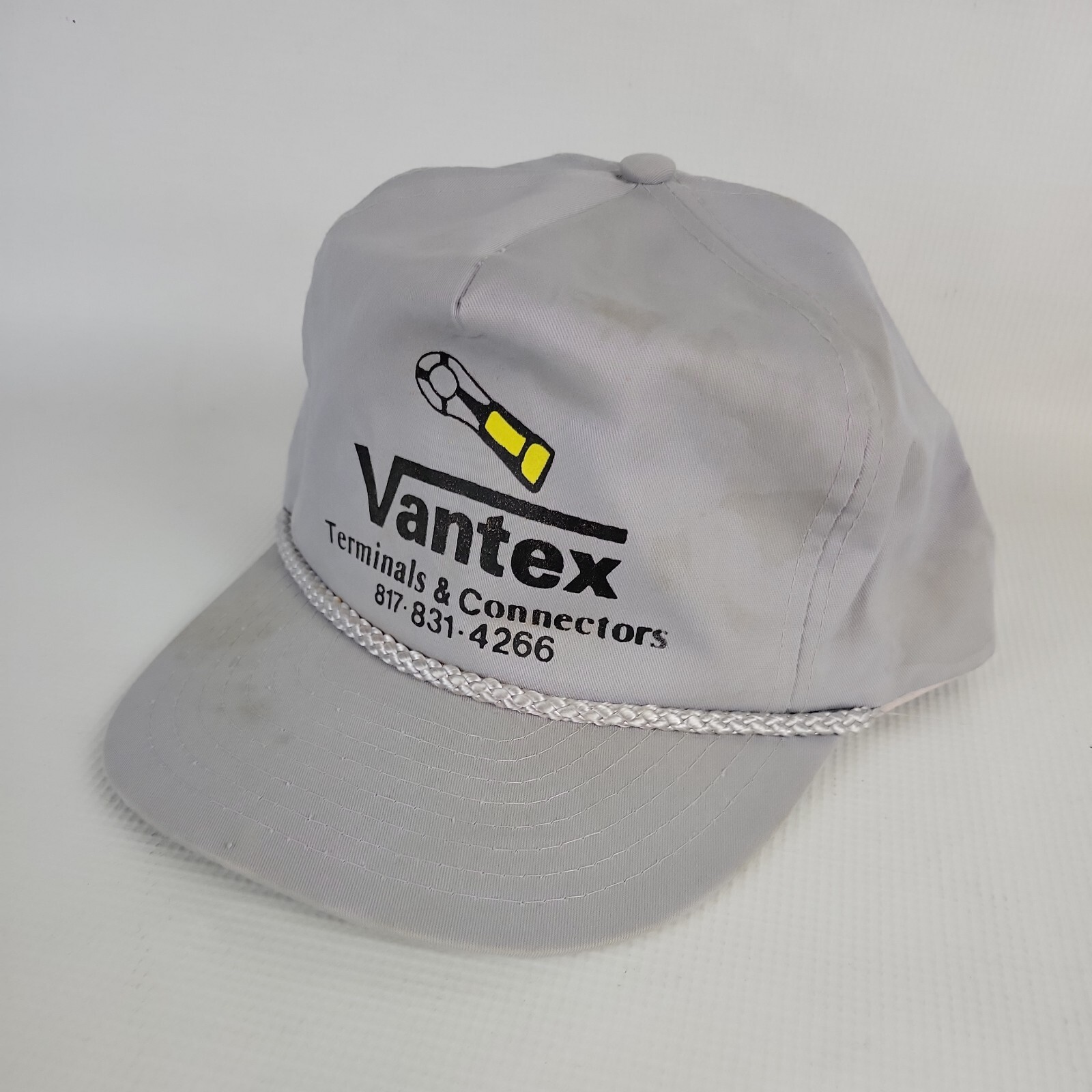 Vantex Terminals Connectors Hat Gray Adjustable Baseb… - Gem