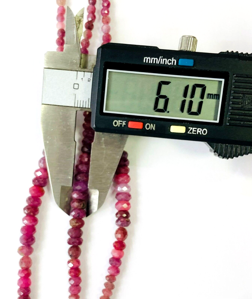 HSN Jay King Sterling Silver 3-Strand Ruby Graduated 18" Beaded Necklace | eBay