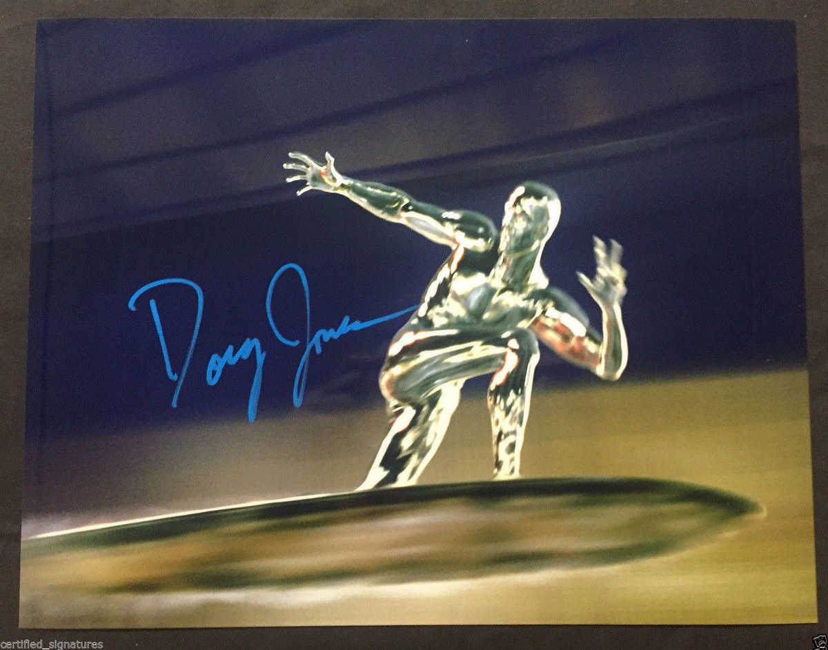 Doug Jones Silver Surfer Training Doug Jones 8 X 10 Photo Signed