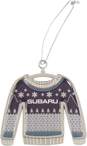 Subaru Christmas Ugly Sweater Ornament Outback Forester Wrx Sti ...