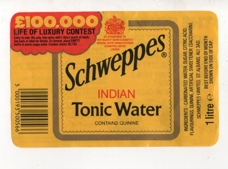 Vintage Tonic Label