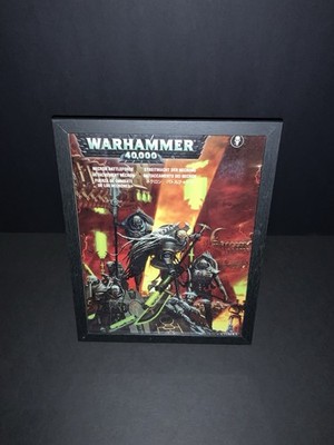 Framed Necron Battleforce Box Cover Art OOP Warhammer 40K DECOR - Wall ...