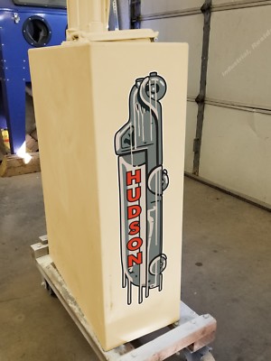 5" X 1.2" HUDSON KANSAS GAS OIL VINYL DECALS LUBESTER SIDES OIL PUMP ...