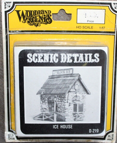 Woodland Scenics ~ New 2024 ~ HO Scale ~ Ice House Kit ~ D219 | eBay