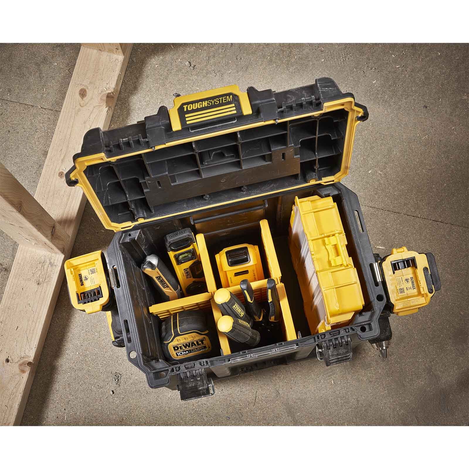DeWALT Werkzeugbox kompakt ToughSystem 2.0 DWST08035-1, Werkzeugkoffer ...