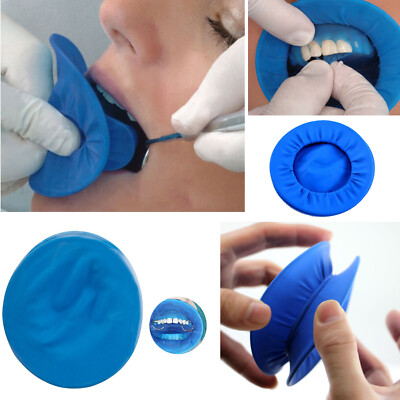 10pc EZGO Dental Disposable Rubber Dam Cheek Oral Mouth Retractor ...