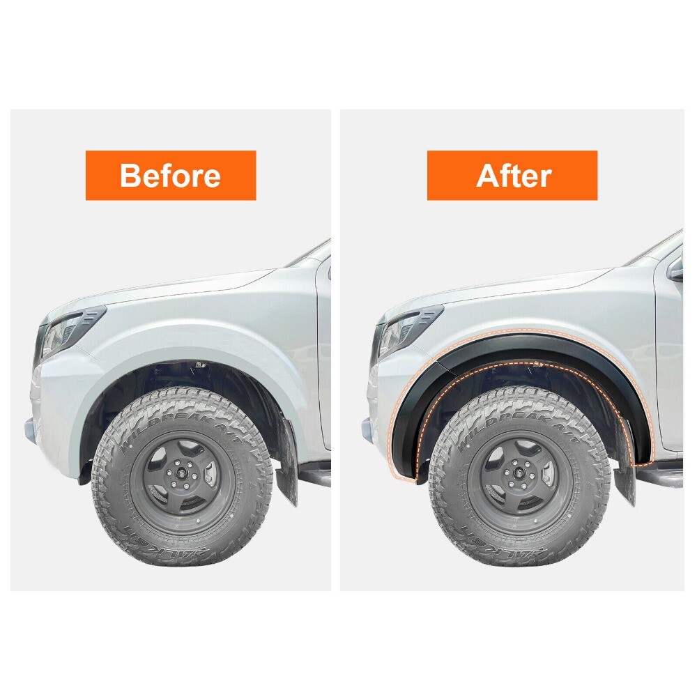 For Nissan Navara NP300 D23 Fender Flares Wheel Arch 2021+ PRO-4X ST ...