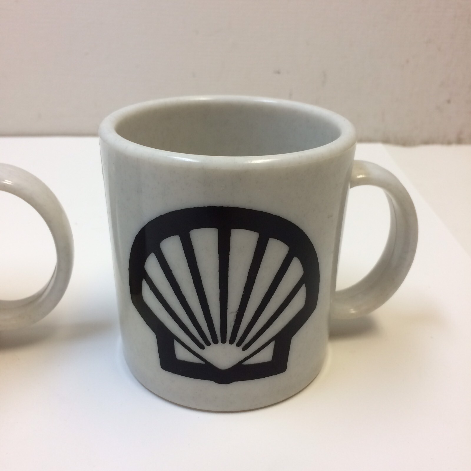 Lot of 3‼ VTG‼ Shell Oil Gas Plastic Coffee Mugs Cups Advertising USA ...