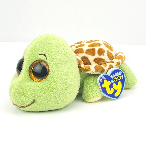 Ty Beanie Boos - Sandy the Turtle 6" Plush Glitter Eyes w/ Tags ...
