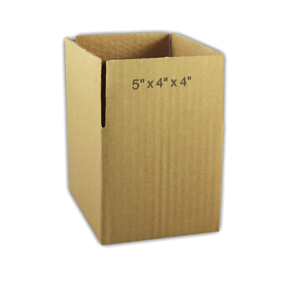 100 5x4x4 "EcoSwift" Brand Cardboard Box Packing Mailing Shipping ...