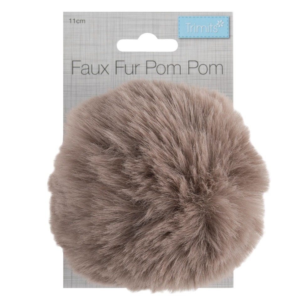 Pom Poms Large Single Pompoms 6cm 11cm Bobble Hats Toy Making Kids ...