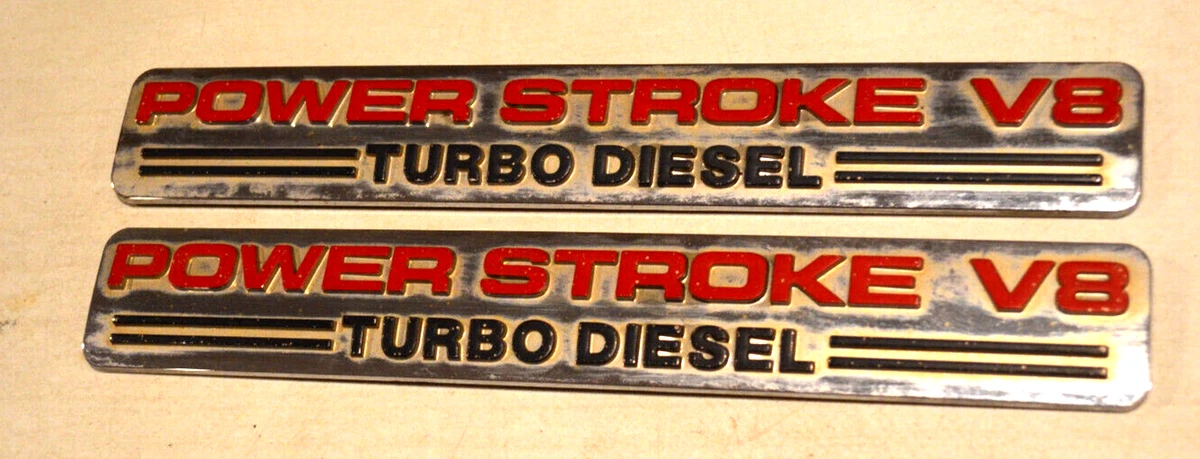 Powerstroke Diesel Emblem