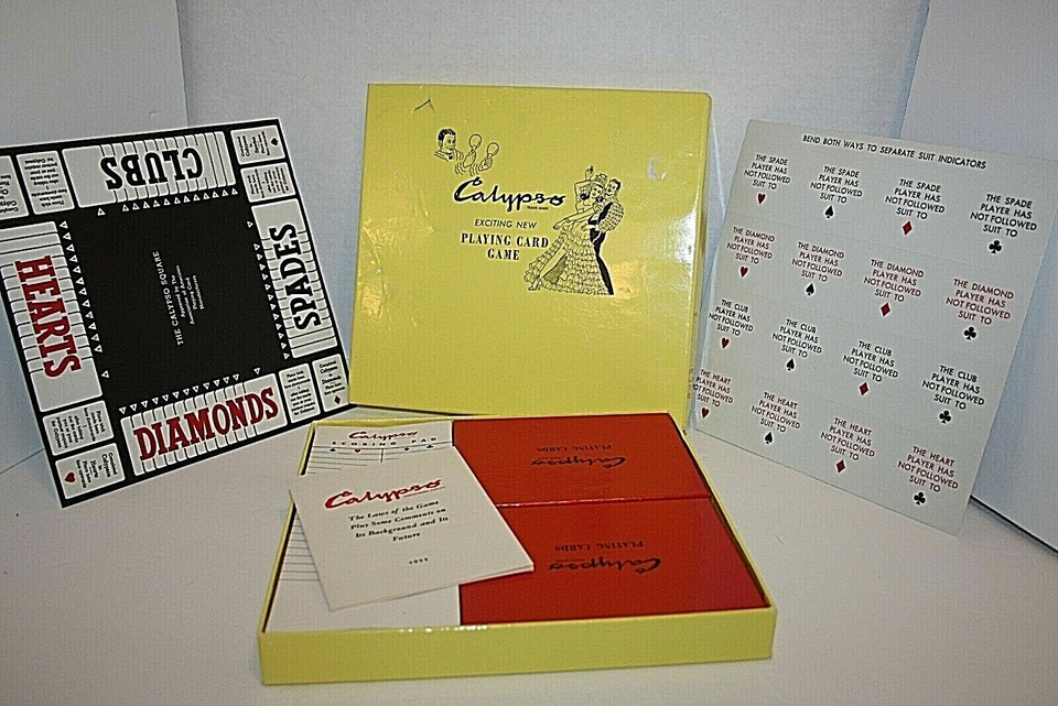Calypso Game Playing Card Game Vintage Adult Game NEW | eBay