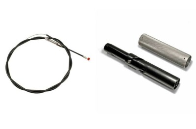 Internal Throttle Kit w/ Sleeve & Throttle Cable for 1" Handlebars ...