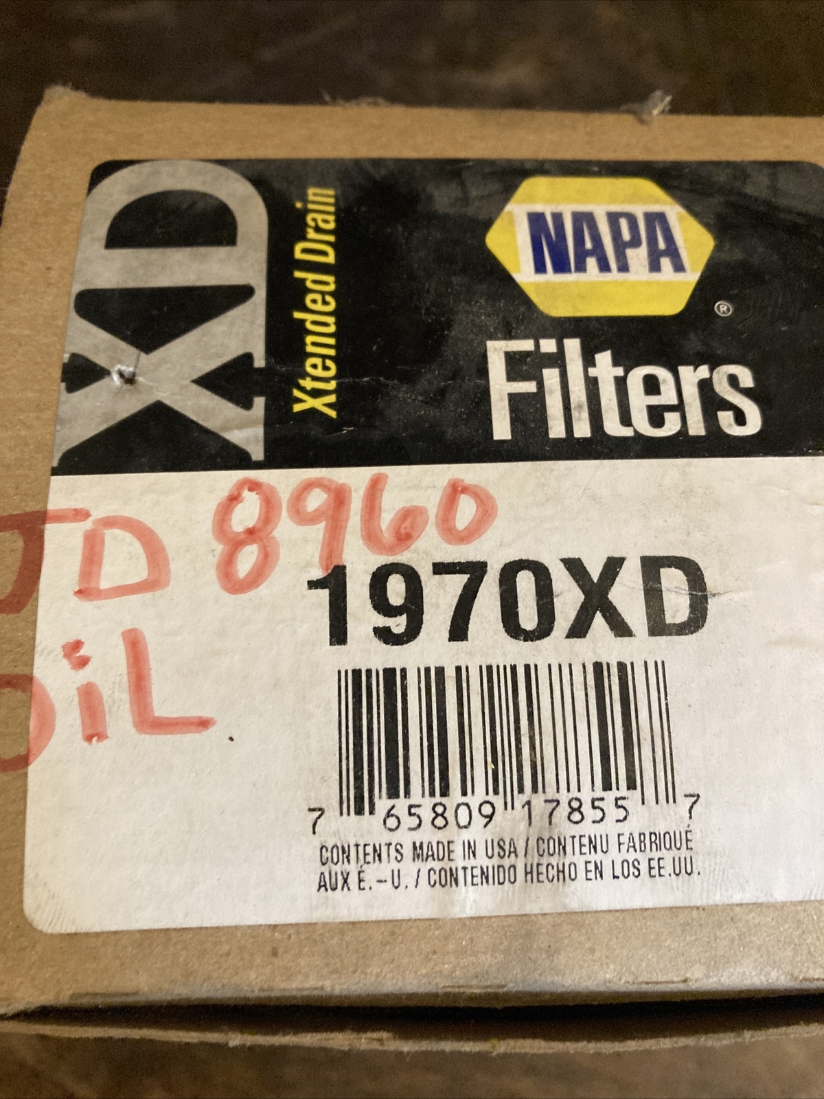 NAPA 1970 - cross reference oil filters | oilfilter-crossreference.com