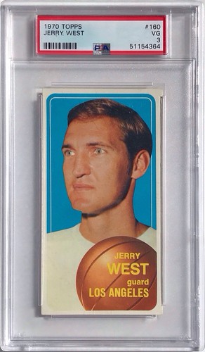 1970 Topps Jerry West PSA 3 The Logo RIP Lakers #160 | eBay