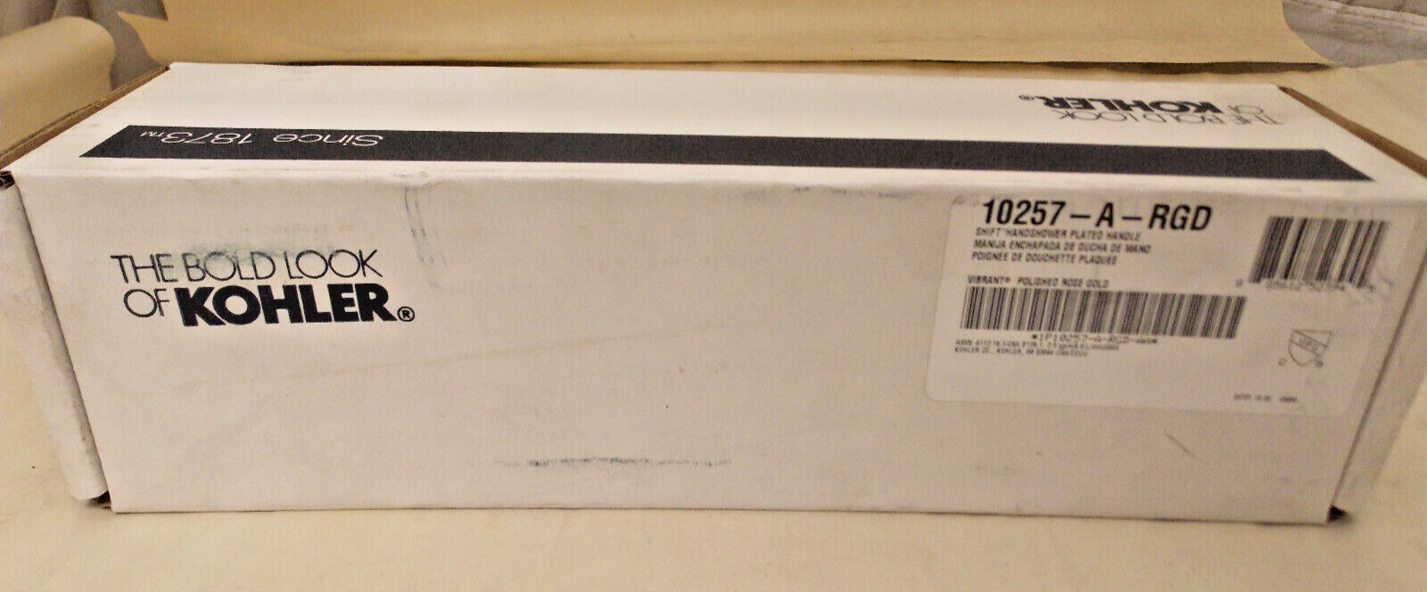 Kohler 10257-A-RGD Shift Multifunctio Handshower , Vibrant Polished ...