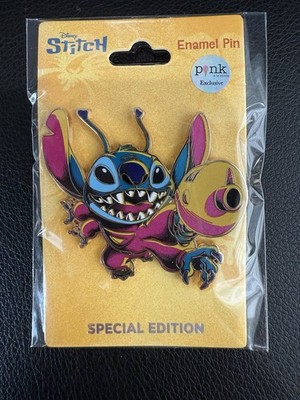 Disny Stitch 626 2.5" Collectible Pin Special Edition 626 Pink Ala Mode ...