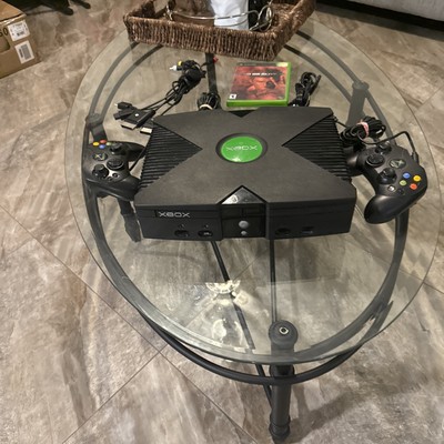 Microsoft Original Xbox Console Bundle W/ Controllers,Cords, Dead Or ...
