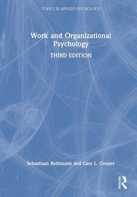 Work and Organizational Psychology by Sebastiaan Rothmann Hardcover ...