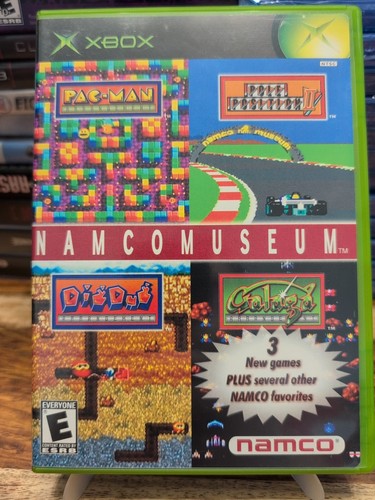 Namco Museum Pac-Man, Galaga, DigDug, & More Xbox Complete- Tested and ...
