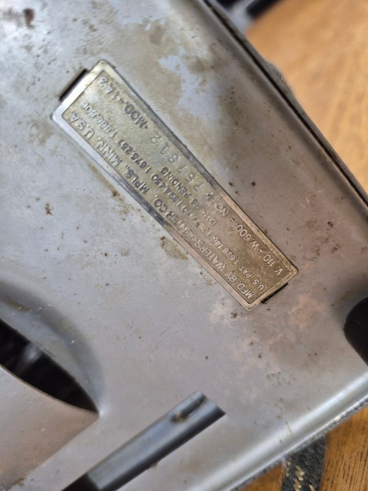 Vintage Toastmaster Single Slice Toaster From 1950s Model 1A3 Works | eBay