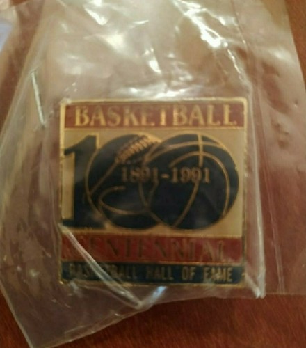 1891-1991 Centennial Basketball Pin | eBay