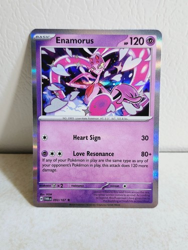 Enamorus 093/167 Twilight Masquerade (Holo Rare) Pokémon Card | eBay