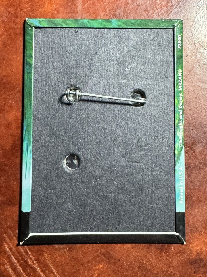 1999 WALT DISNEY TARZAN Pin Pinback Movie Promotional Button | eBay