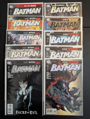 Lot of 10 Batman (DC 2009) #681 682 683 684 685 686 687 688 689 690 VF/NM | eBay