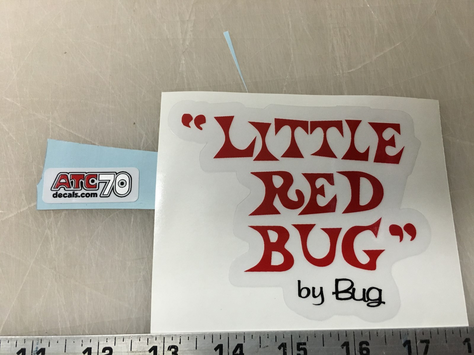 Little Red Bug Stinger kart decals McCulloch Wasp | eBay