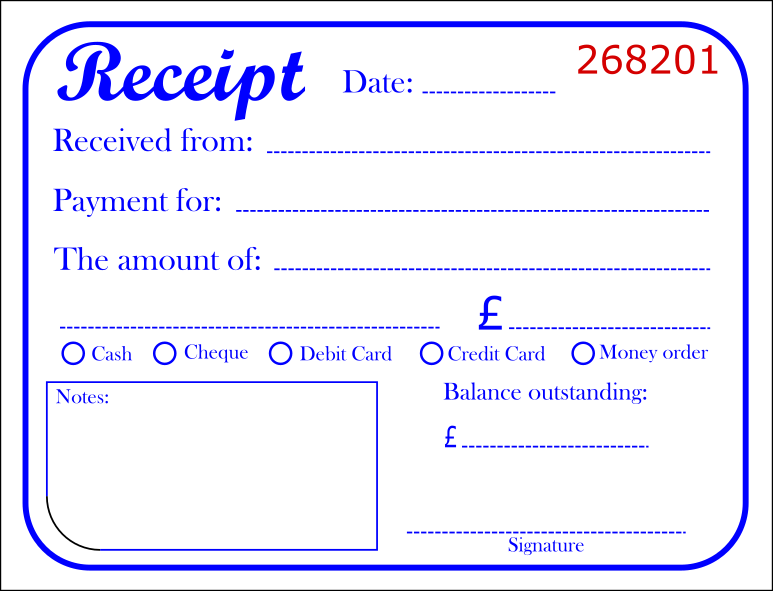 Credit Card Receipts Carbon Copy Invoice Books 127x203mm NCR