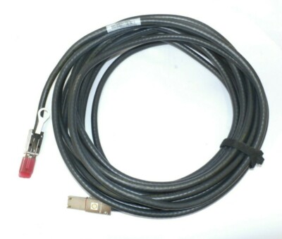 Lot of 3 EMC 038-003-658 10M/32Ft Mini SAS cable SFF-8088 SAS 6G Cable ...