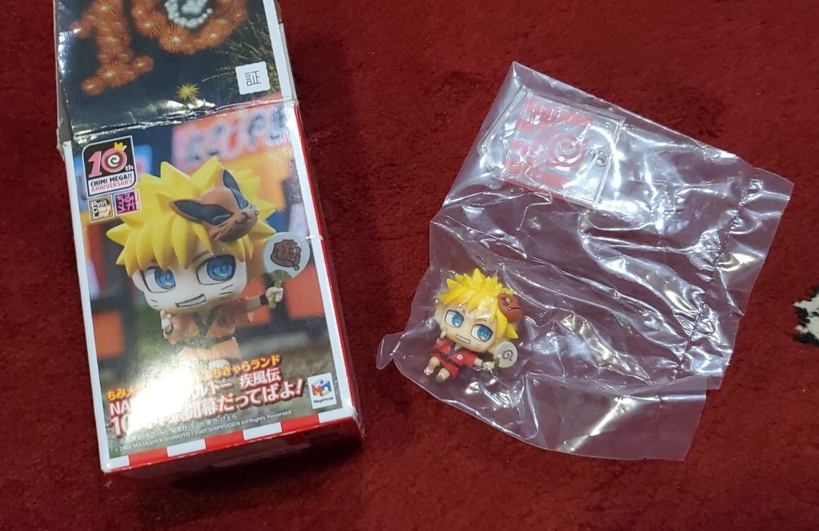Chimi Mega Petit Chara NARUTO Shippuden 10th Anniversary Mini Figure ...