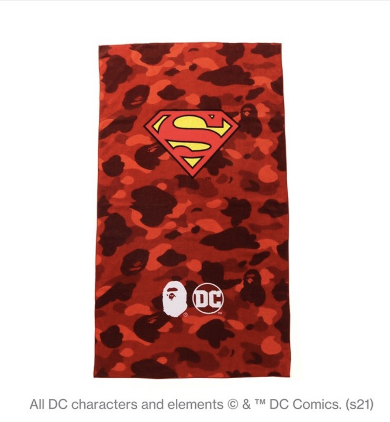 Bape x DC Superman Beach Towel | eBay