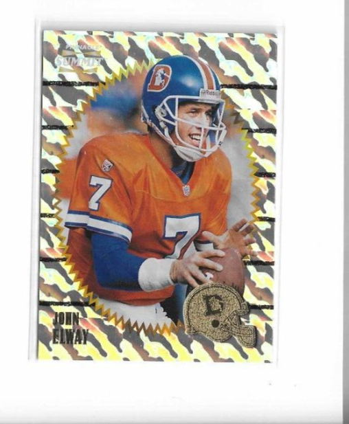 1996 Pinnacle Summit Ground Zero John Elway #58 Broncos | eBay