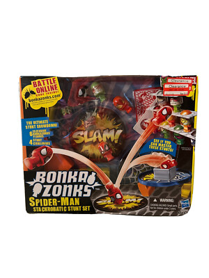 Bonkazonks Marvel Series 1 Spider-Man Stackrobatic Stunt Set | eBay