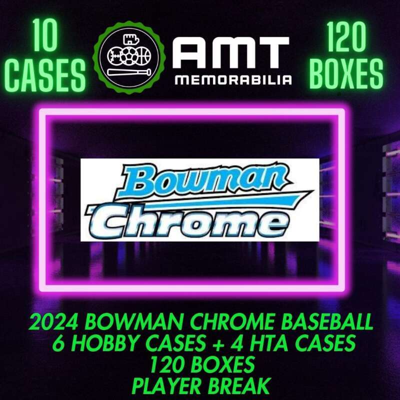 Julio Zayas Mets 2024 Bowman Chrome HTA + Hobby 10X Case 120X Box Break ...