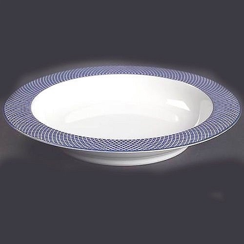 BLUE SKIES by Block Spal Rim Soup Bowl NEW NEVER USED Porcelain made in ...