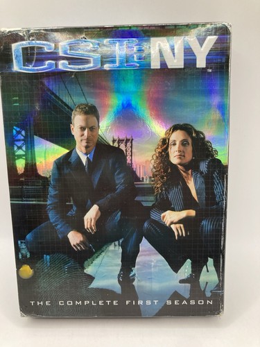 CSI NY Season 1 Crime Scene Investigation DVD Set VGC 16 HRS 51 Min ...