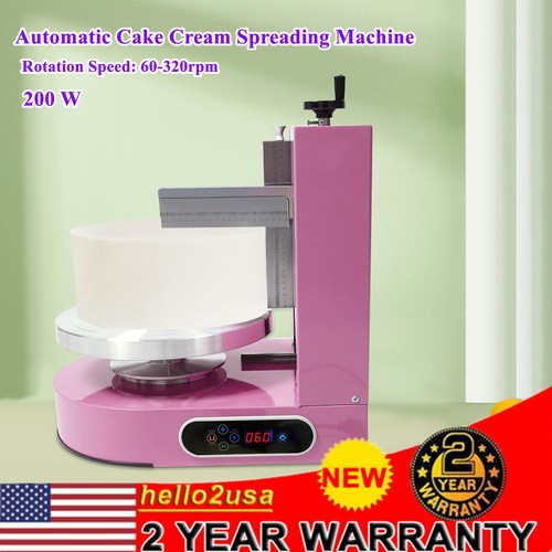 New Cake Cream Spreading Coating Smearing Machine Automatic Cake Wiping ...