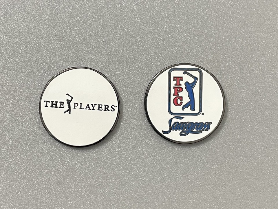 The Players Championship Magnetic Coin and 2 Sided Ball Marker TPC ...