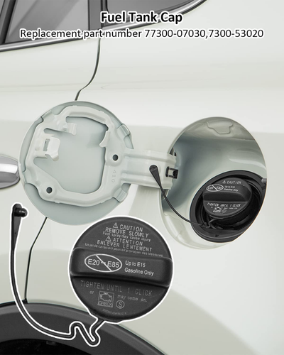 Gas/Fuel Filler Cap 7730007030 Fit 2015 2016 2017 Toyota RAV4 Sequoia ...