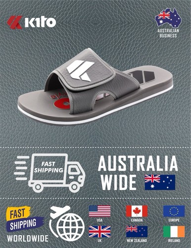 KITO Premium Quality THONGS / SANDALS / SLIDE GREY UNISEX AB18M | eBay
