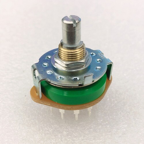 Alps Band Rotary Switch For Amplifier Signal Switching 12 Position 250 ...