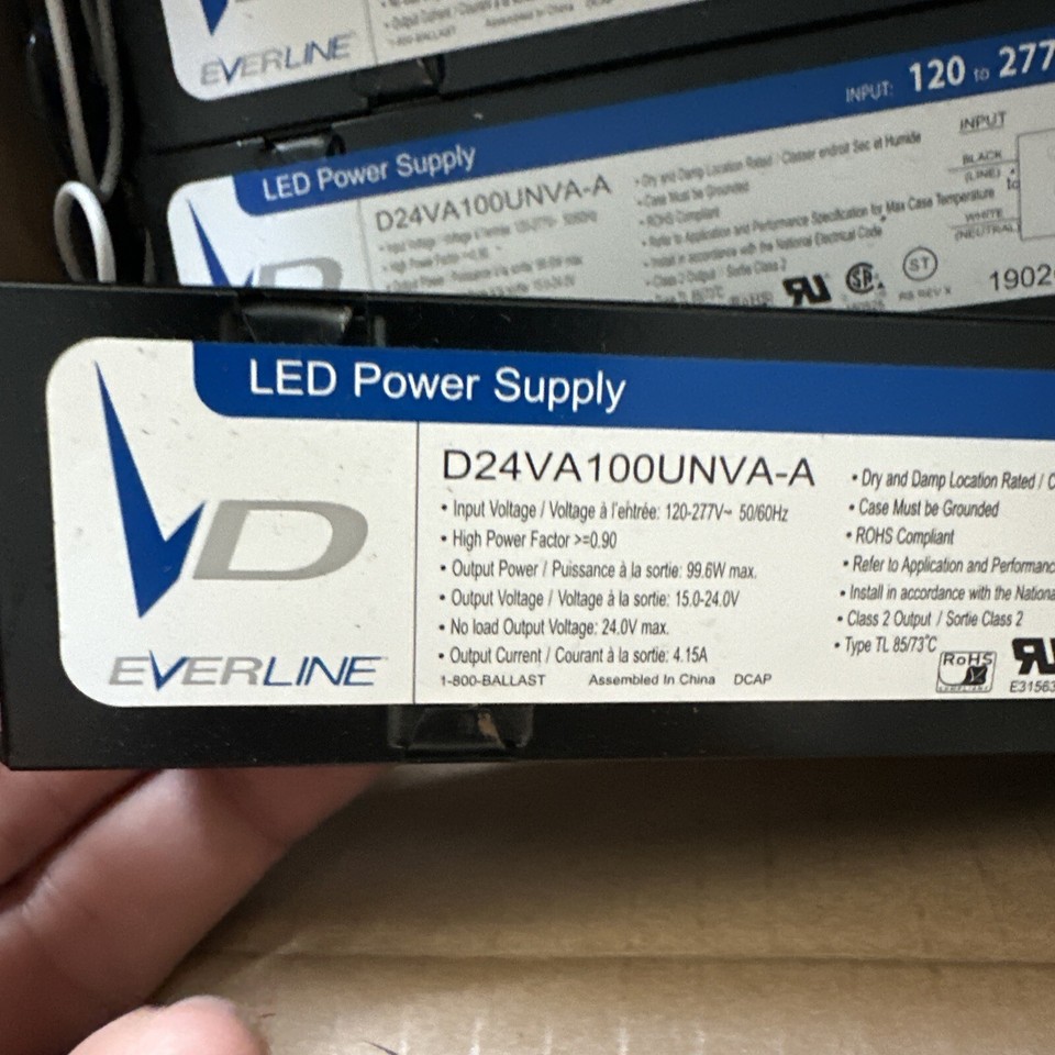 Everline LED Power Supply Dimming Driver 120 V to 277 Volts ...